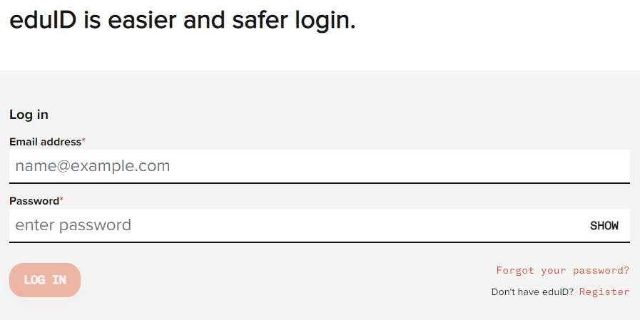 MyAccessID account registration - Puhuri Documentation